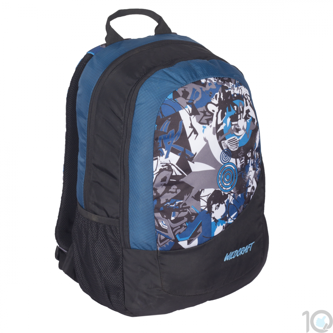 Wildcraft Rapper HipHop Blue Campus Backpack