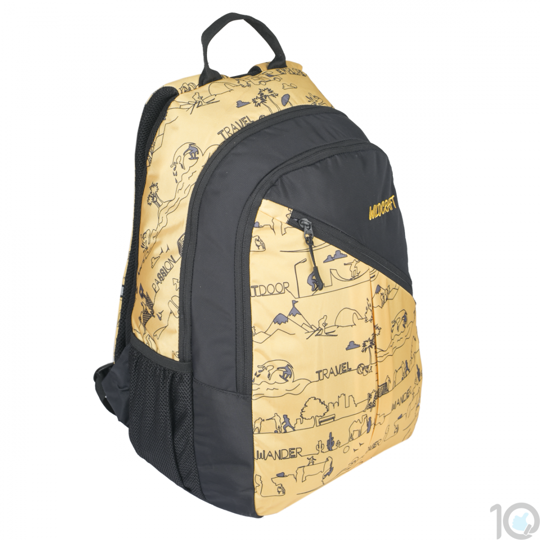 Wildcraft Sport LD Yellow Campus Backpack