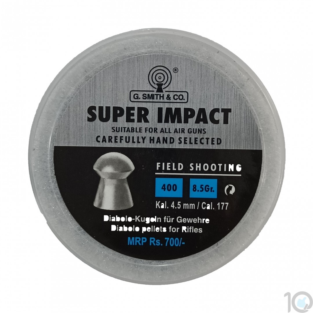 Buy Online India G Smith & Co Super Impact 0.177(4.5mm) Airgun Pellets ...