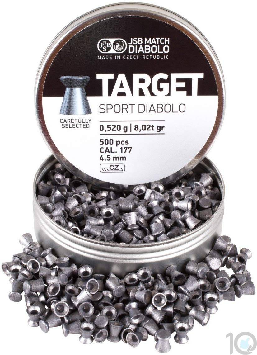 Buy Precihole JSB TARGET SPORT .177 CAL, 8.02 GRAINS, WADCUTTER 500 pellet