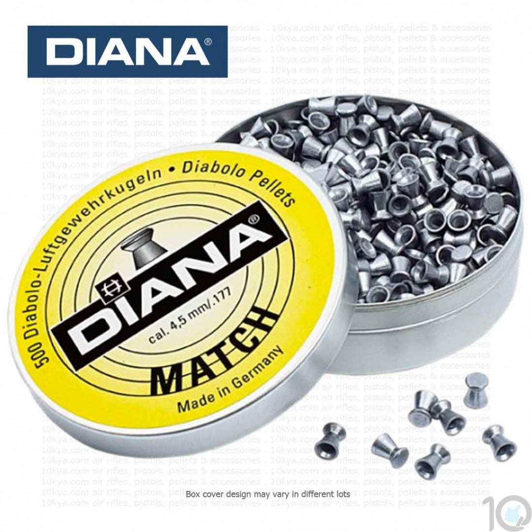 Buy Online India Diana Match Diabolo | German Airgun Pellets | 0,53 g ...