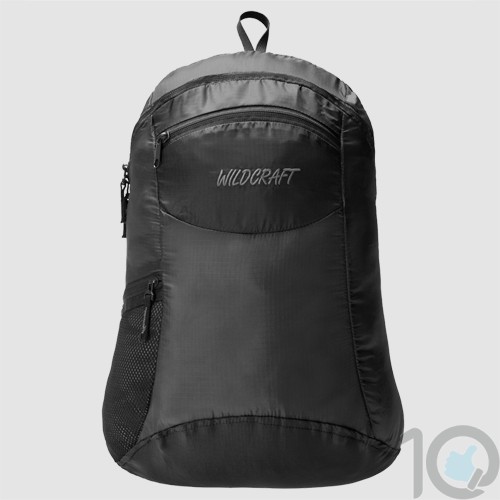 Buy Online India Wildcraft Pac N Go Daypack 18L Travel Bag | Black ...