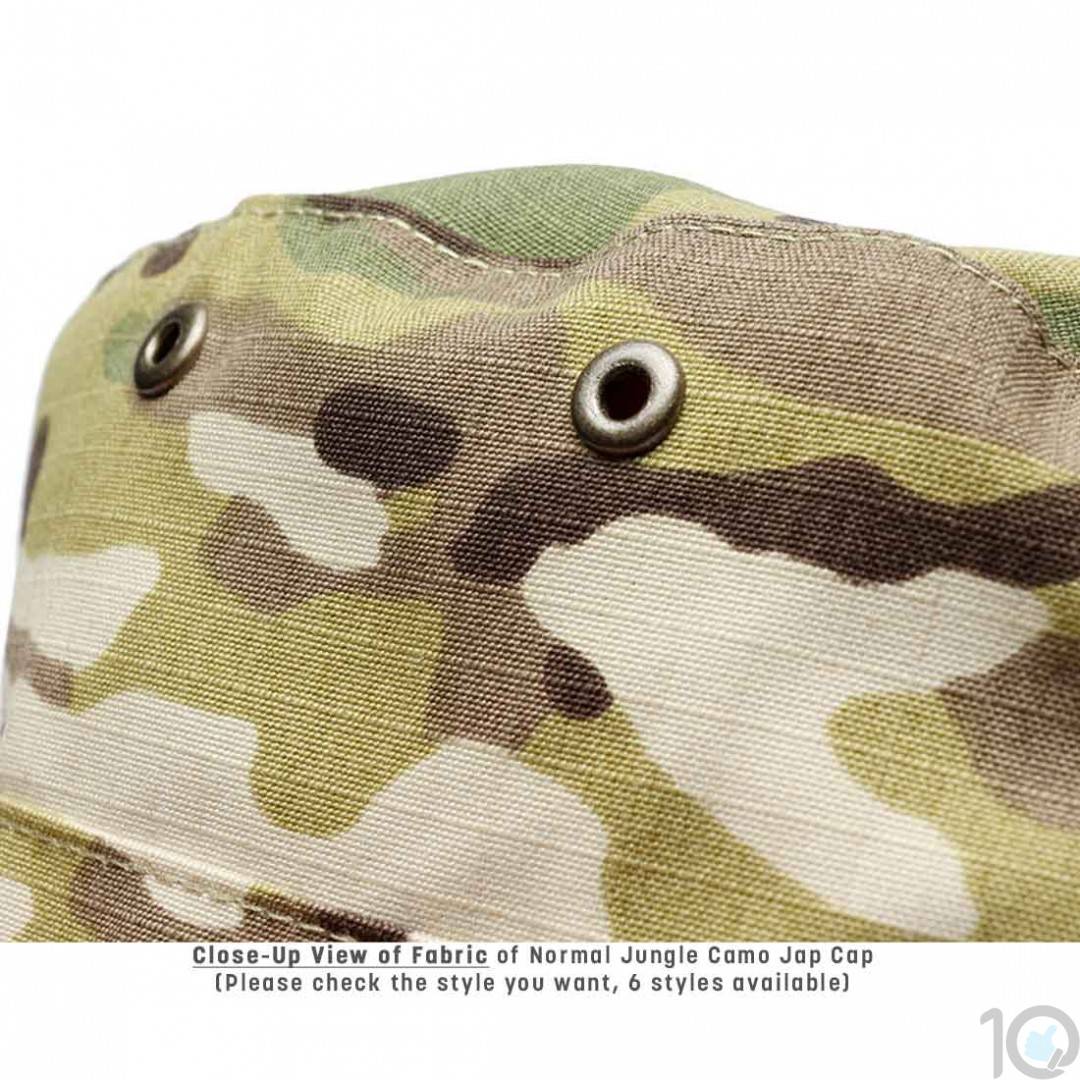 Buy Online India 10Dare Camo Army Patrol Cap | C7 Light Jungle Camo ...