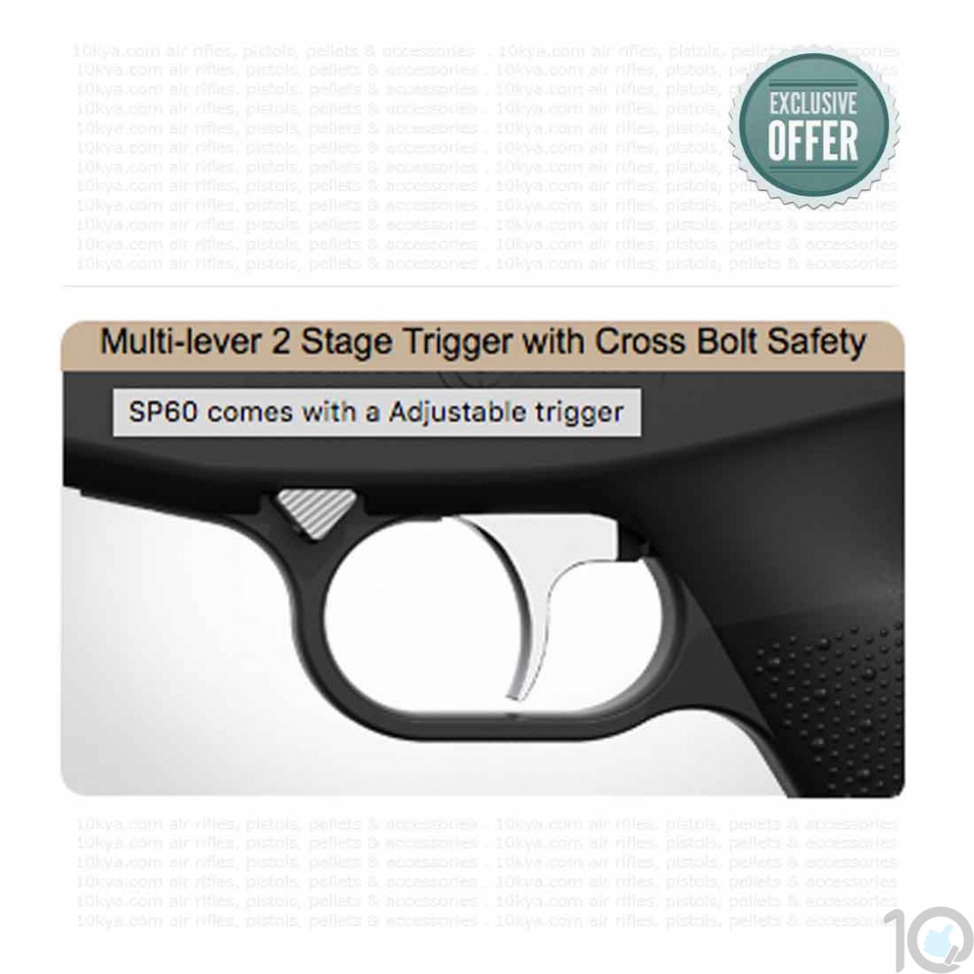 Buy Precihole Precihole SP60 0.177 Aries Spring Air Pistol | Camo ...