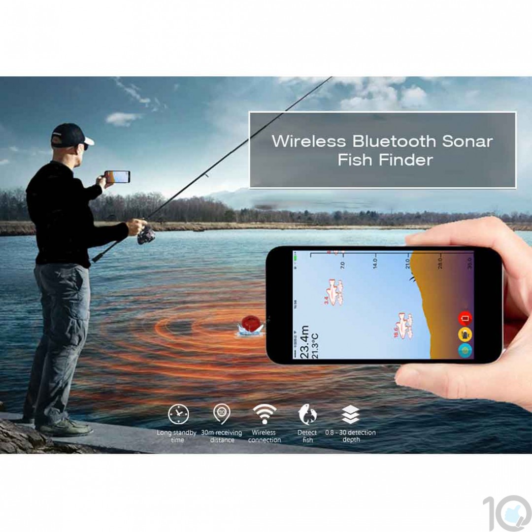 Buy Online India Sonar Wireless Fish Sensor | Floating Fish Finder upto ...