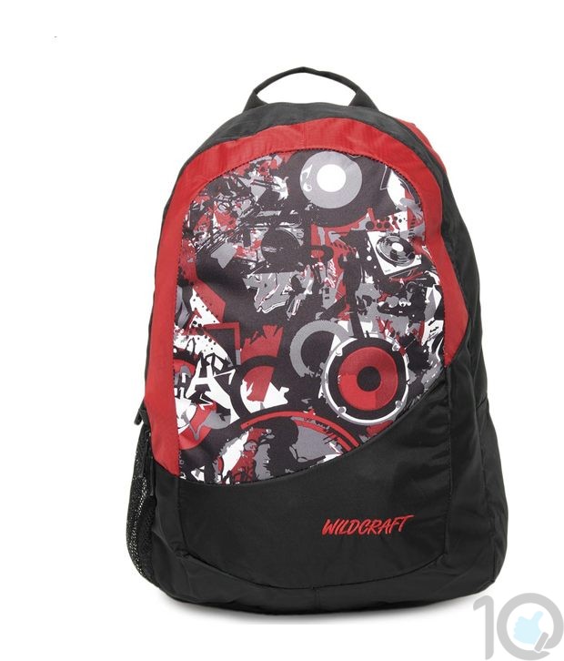Wildcraft Rapper HipHop Red Campus Backpack