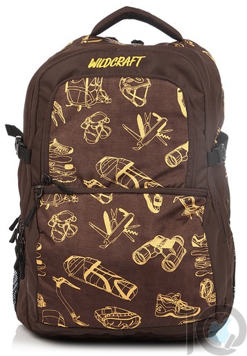 Wildcraft Yomp Equipment Brown Laptop Backpack