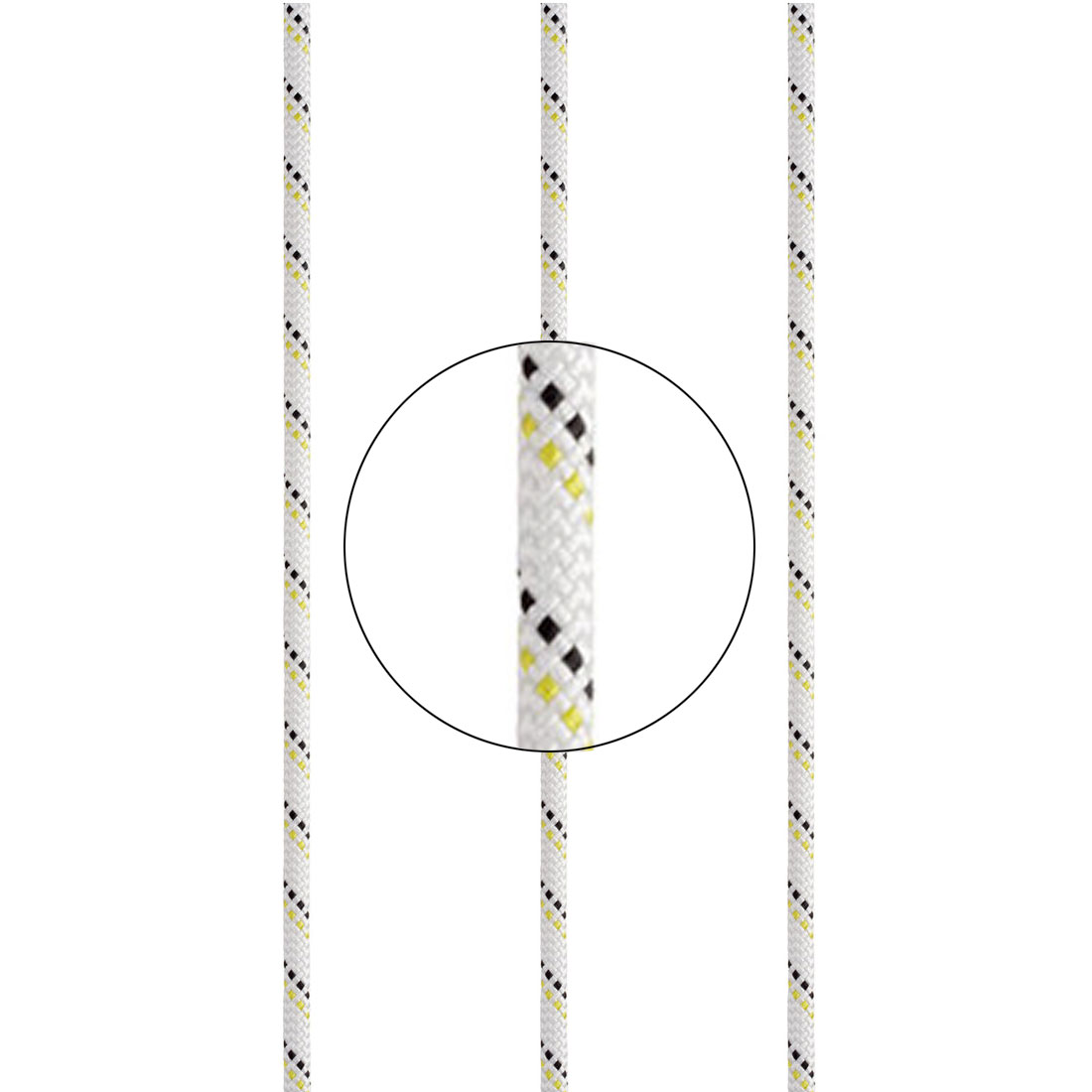 Buy Online India Petzl Parallel Rope 10.5 White | Semi Static Rope ...