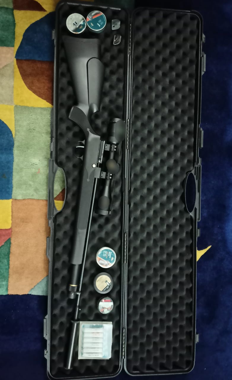 Buy Pre-Owned Precihole Achilles X3 Black Combo With Hard Case| Scope ...